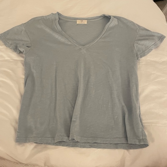 T.La | Tops | Tla Blue Vneck Tee Shirt | Poshmark